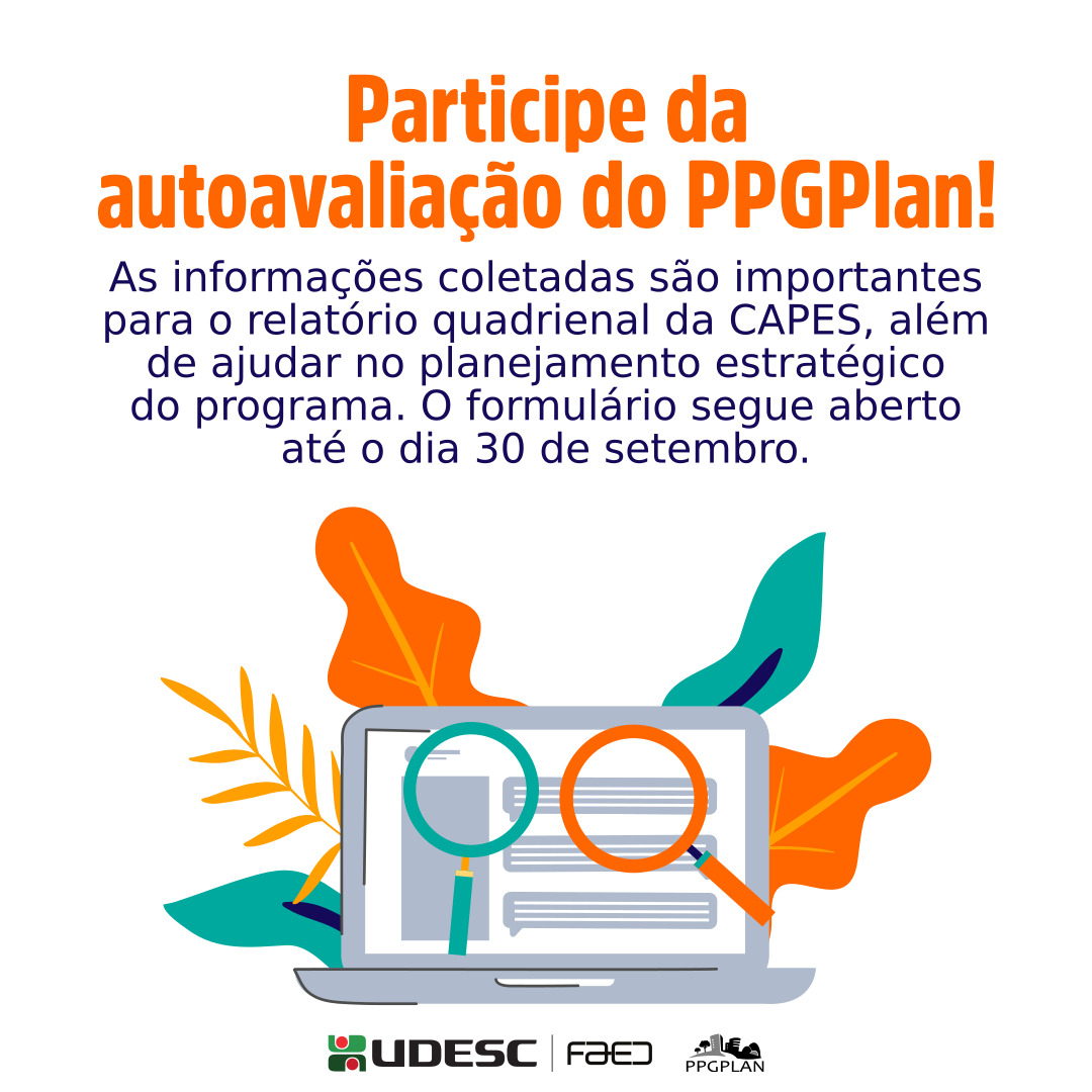 Programa de Pós-Graduação em Planejamento Territorial e Desenvolvimento ...